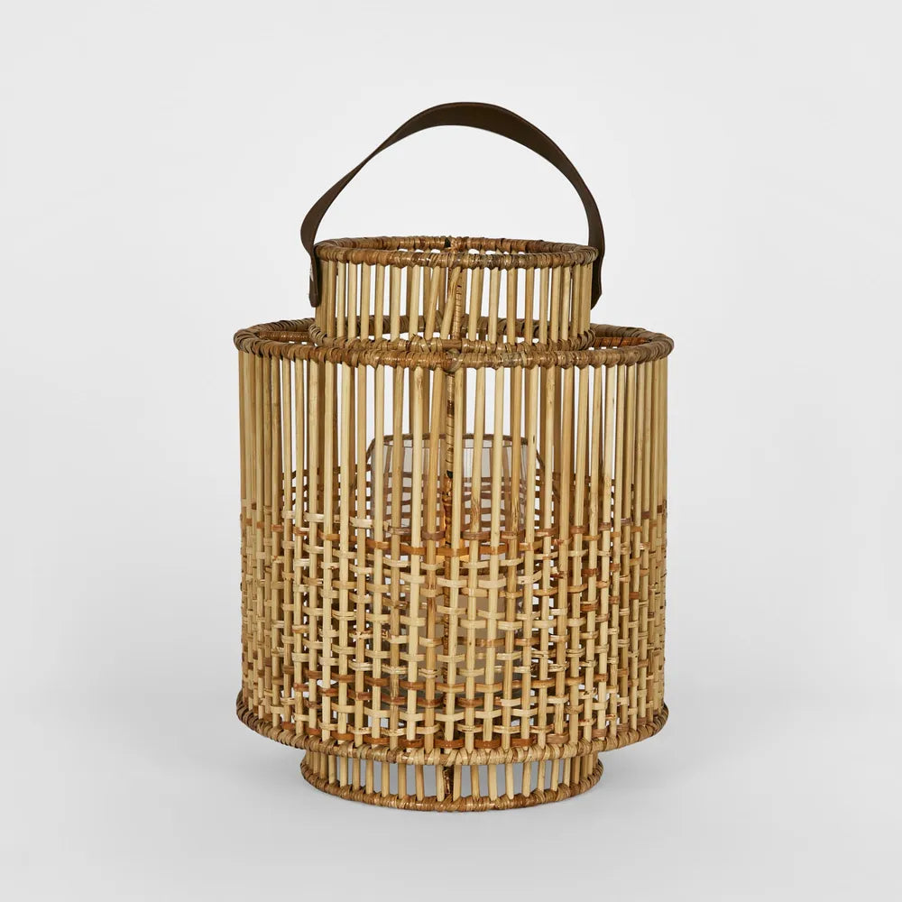 Kyra Rattan Lantern Natural Medium – Gro Urban Oasis