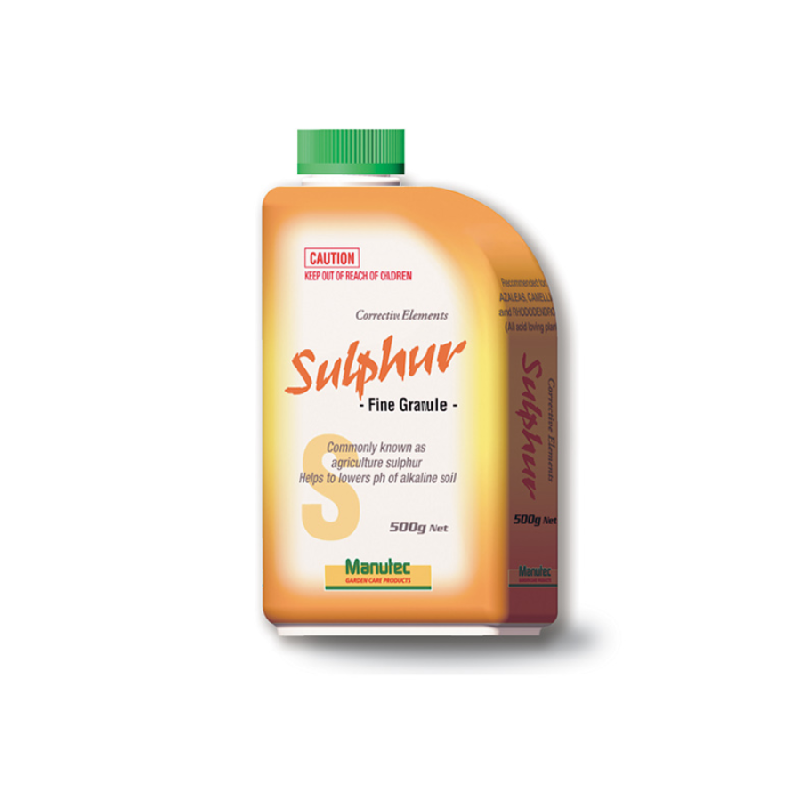 Manutec Sulphur Granular 500g – Gro Urban Oasis